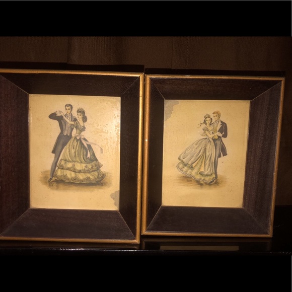 Art | Stan David Hand Colored Litho Prints 2 | Poshmark